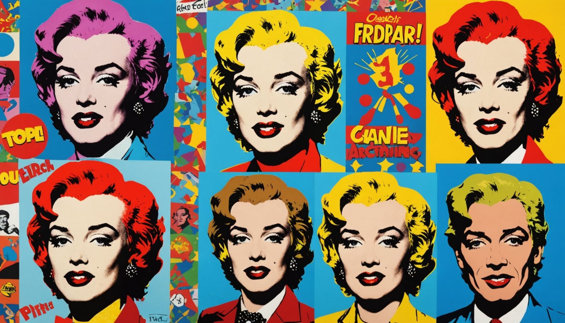 Créer une oeuvre Pop Art : techniques et méthodes – 12hchrono-international